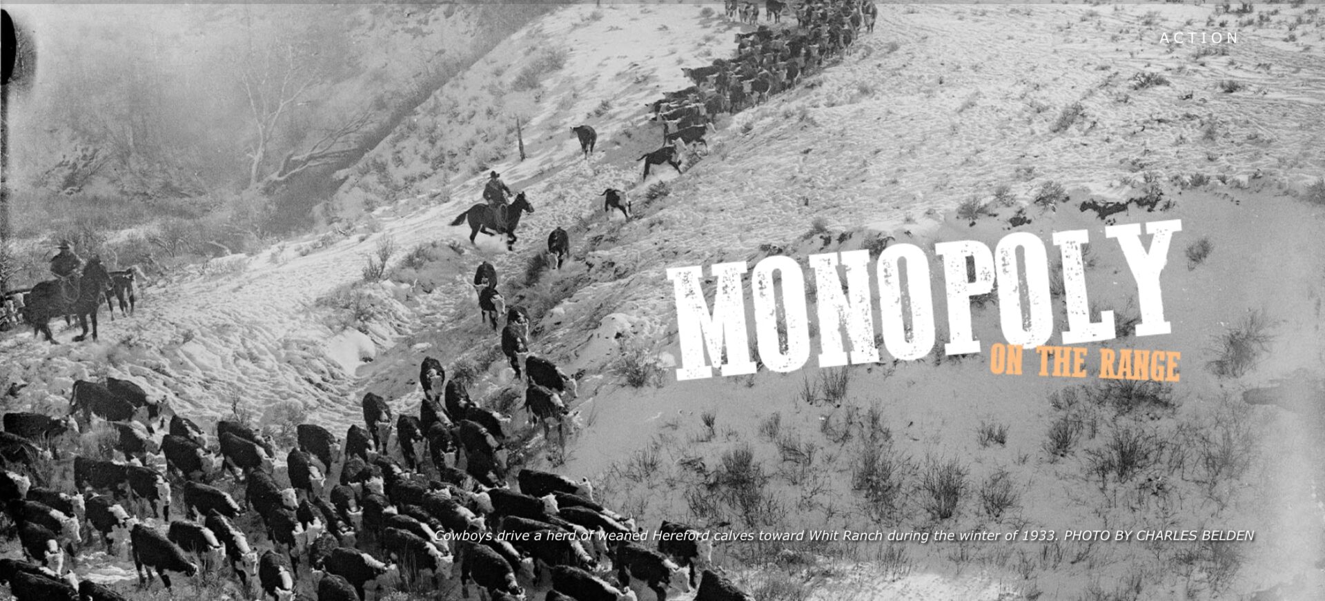 Action: Monopoly on the Range | Mountain Outlaw Magazine
